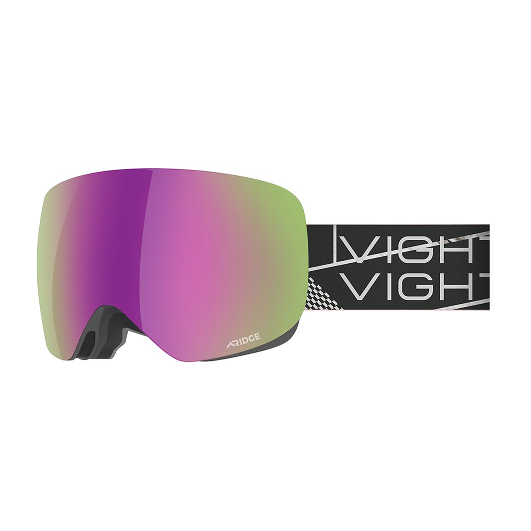 Auburn High Contrast Ski Goggles (Red Violet) – Vight Optics
